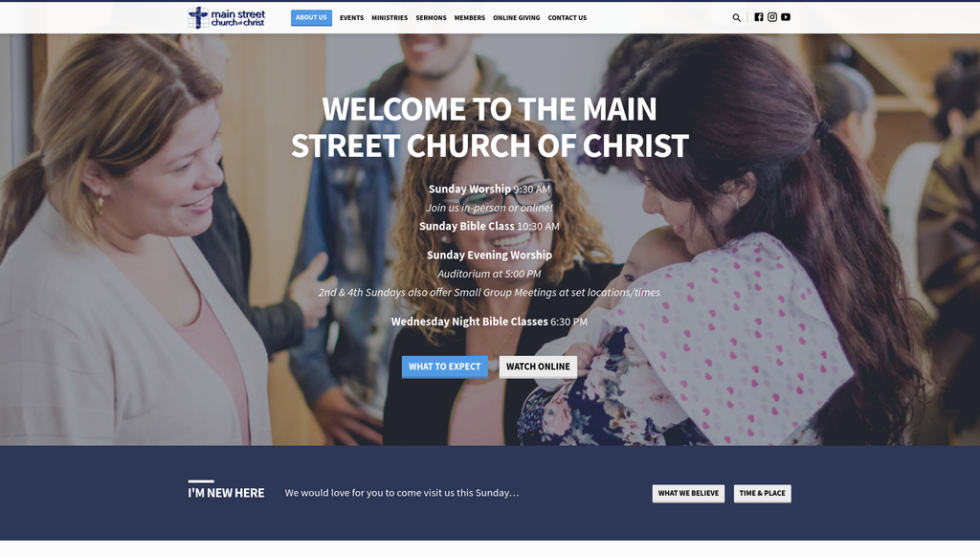 Main Street church of Christ - Ichthus Digital